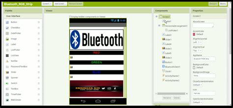 Bluetooth Controlled Rgb Light