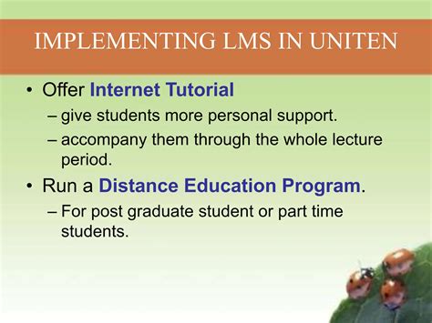 Learning Management System Lms These Slides Describe The Different Lms