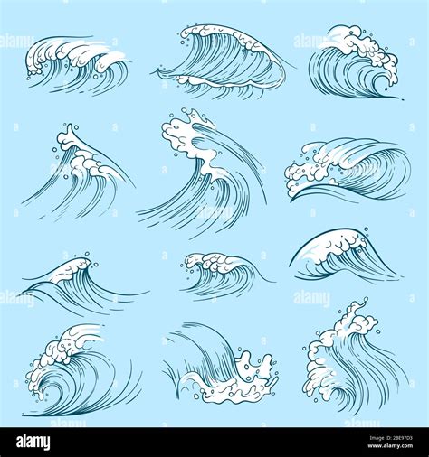 How To Draw Water Waves