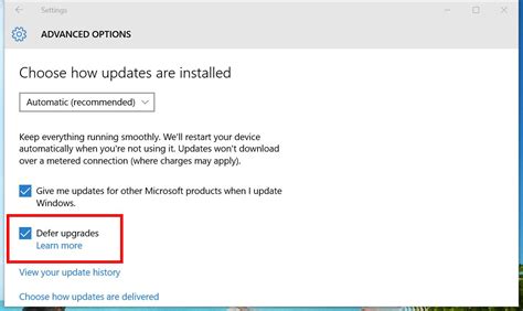 How To Defer Windows Updates Windows Central