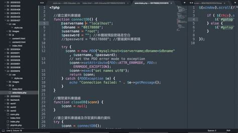 Php資料庫連線的做法 Youtube