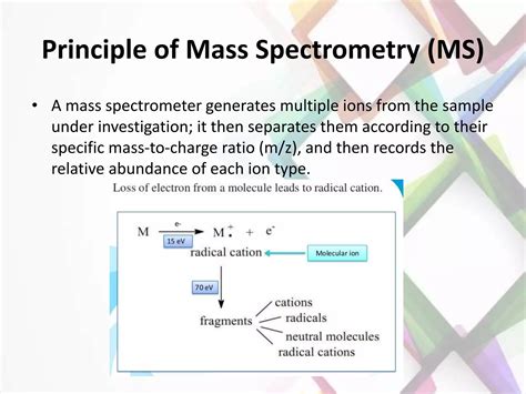 Mass Spectrometry And Ionization Techniques Pptx