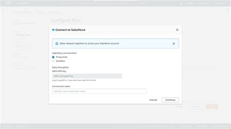 How To Create A Data Flow To Share Data Between Aws And Salesforce Using Amazon Appflow The