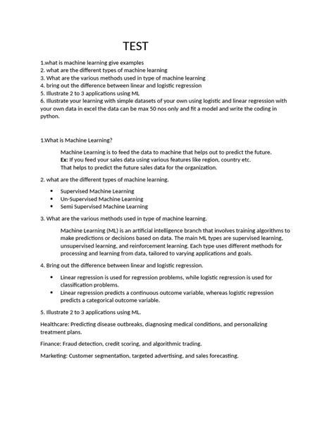 mlp test pdf