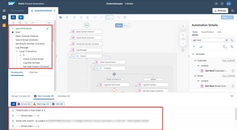Extend Outlook Sdk Based Automation Sap Tutorials
