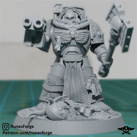 Free Stl File Reaper Chaplain・3d Printable Design To Download・cults