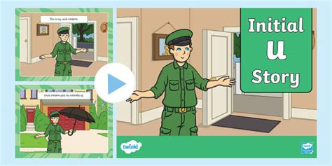 Initial U Story Powerpoint Teacher Made Twinkl