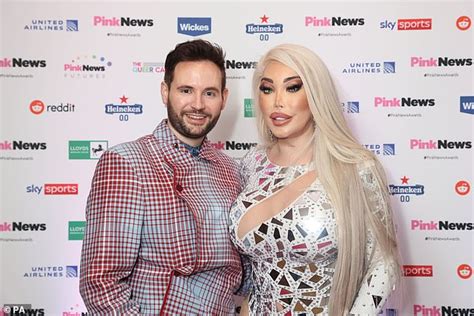 Jessica Alves Struts Her Stuff In Her Daring Dress As She Leaves The PinkNews Awards Daily
