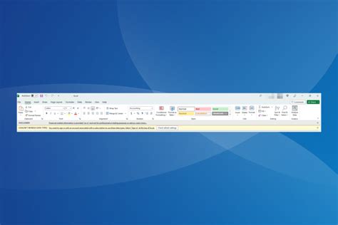 You Need To Sign In With An Account Associated Excel Fix