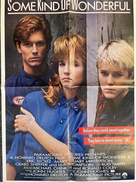 Some Kind Of Wonderful Eric Stoltz And Mary Stuart Masterson Signed