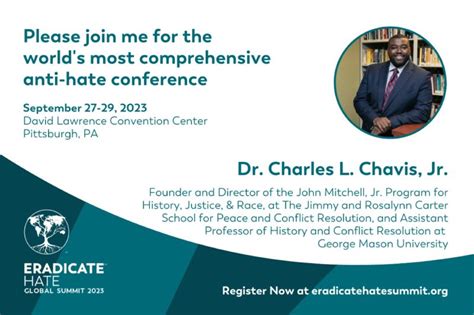 Charles Chavis On Linkedin Eradicatehate