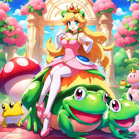 Princess Peach Attacked By A Piranha Plant By 98wtf On Deviantart