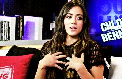 Chloe Bennet Surprised Big Wow 