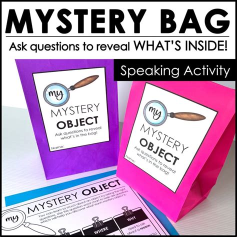 mystery bag object guessing game asking and answering wh questions