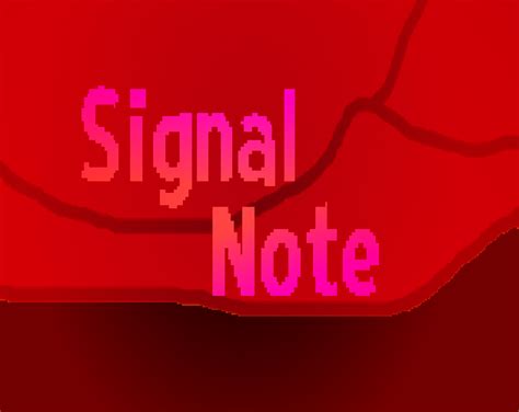 Rate Signal Note By Rtvcreaper For Mini Jam 125 Signal
