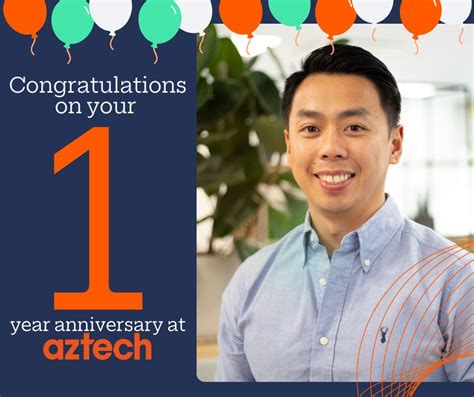 Aztech It Solutions On Linkedin 1year 1yearataztech Workanniversary