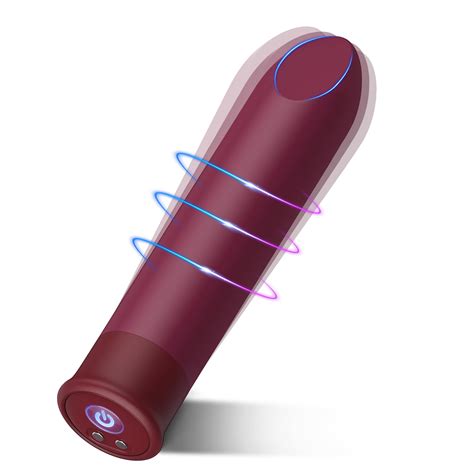 Bullet Vibrator With Angled Tip For Precision Clitoral Stimulation Discreet