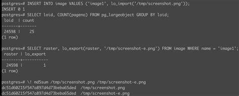 postgresql 大对象 japin