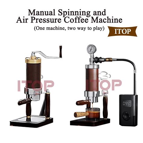 Itop Cm Hp 수동 회전 에스프레소 메이커 수동 공압 공기압 통합 커피 머신 또는 전기 가열 타입 메이커