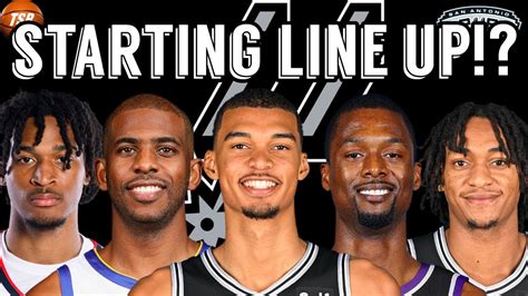 Spurs 2024 Starting Lineup