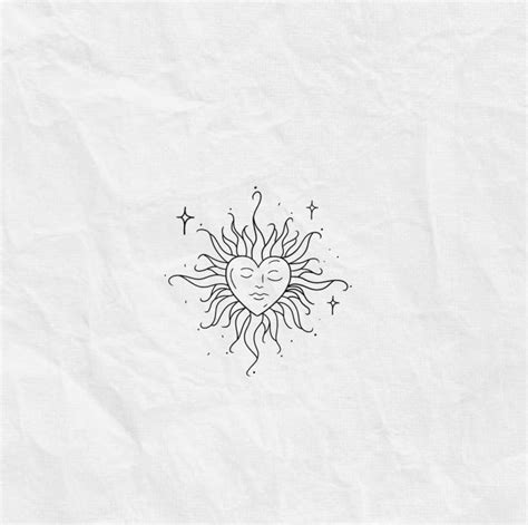 타투어때 태양타투 하트타투