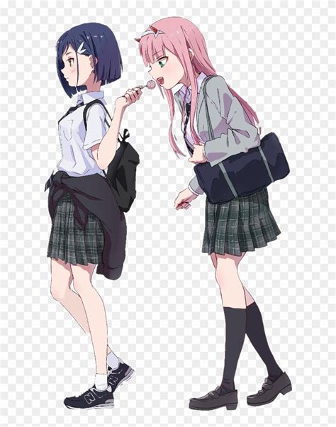 Zerochka Zero Two X Ichigo Clipart PikPng