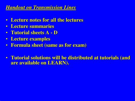 Ppt Electromagnetics Transmission Lines Powerpoint Presentation Free Download Id2484207