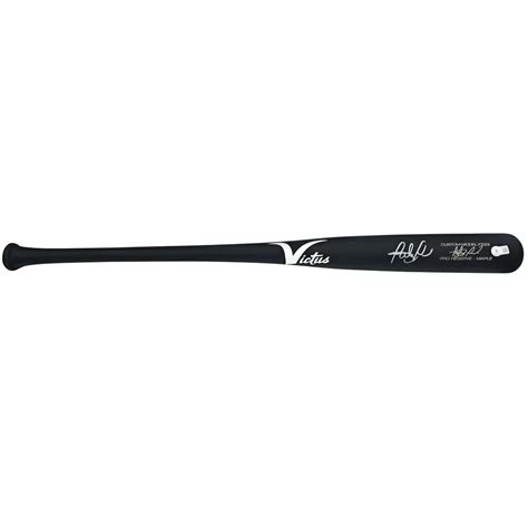 Fernando Tatis Jr Autographed Matte Black Victus Game Model Baseball
