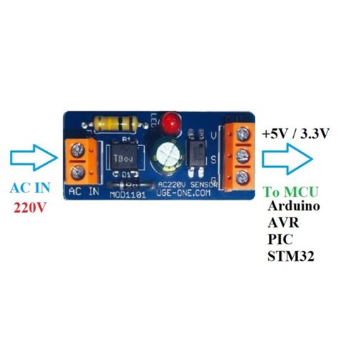 Isolated Ac Mains Voltage Detection Module Uge Electronics Egypt