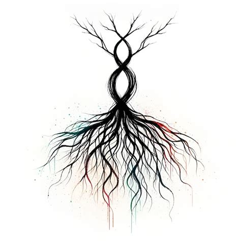 Premium Vector Vector Symbol Root Of The Tree Minimal Logo