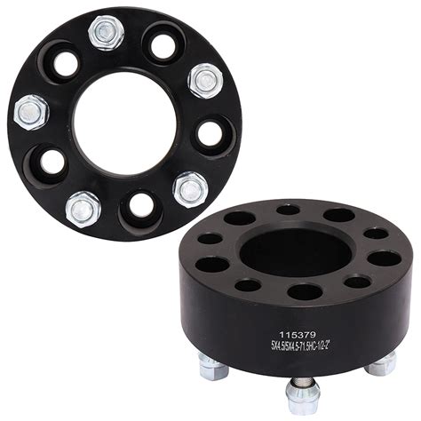 Scitoo 2x 2 Inch 5x45 To 5x45 Hubcentric Wheel Spacers 5x1143mm 12