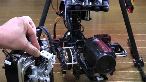 Diy 3axis Brushless Gimbal For Dslr Pre Flight Test Youtube