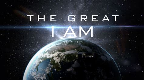 The Great I Am Bible Verse