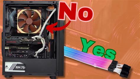 How To Hide Gpu Pcie Cables So They Arent So Ugly Tech Overwrite