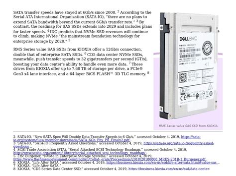 Value Sas And Data Center Nvme Ssds Offer Higher Transfer Speeds Get Better Database Analytics
