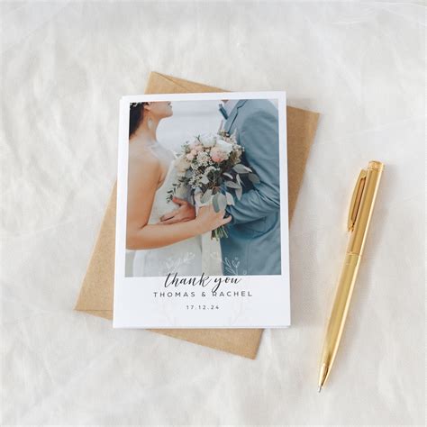 Wedding Thank You Card Fronts