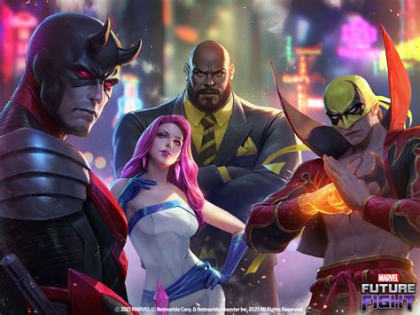 Artstation Marvel Future Fight Defenders