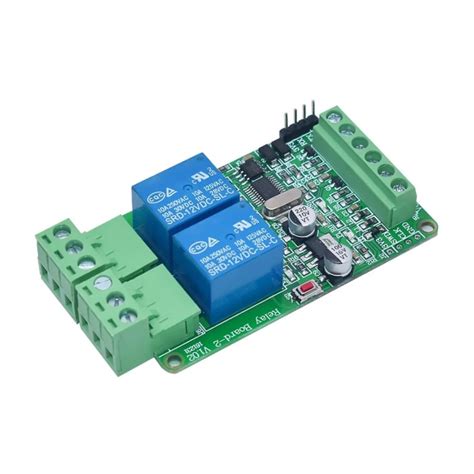 Jual 5v 12v Modbus Rtu 1 2 Saluran Modul Relay Rs485 Ttl Komunikasi 1 2