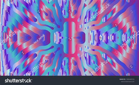 Hypnotic Abstract Background Turings Reaction Diffusion Stock Vector Royalty Free 1589440723