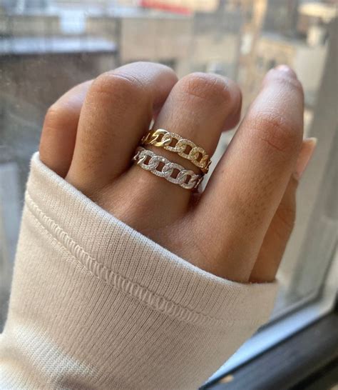 این ۳۶ مدل انگشتر زنجیری زنانه زیبایی جذاب و الگانسی به ظاهر شما می