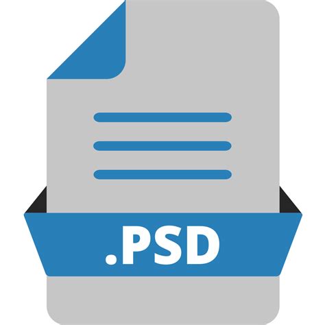 Adobe File Extensions Adobe Photoshop Document Extension Icon File File Format Psd Icon