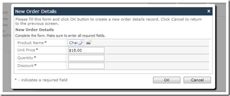 Code On Time Sample Applications Order Form Order Details