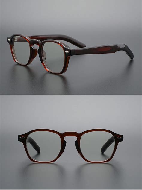 Abaan Tr90 Vintage Square Eyeglasses Frame Vintage Glasses Men