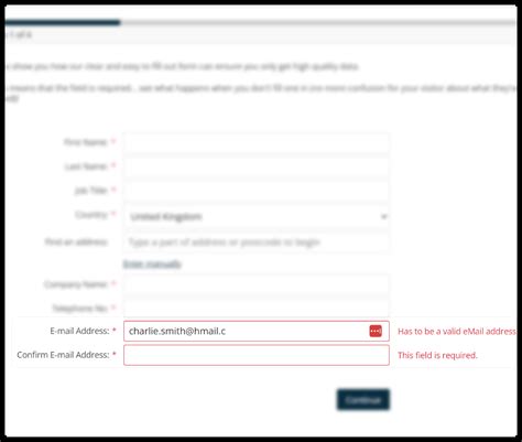 Email Address Field Jonas Event Technology