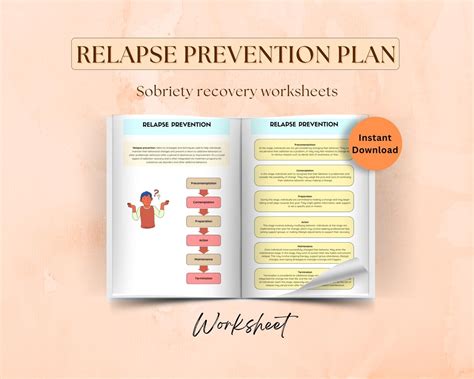 Addiction Worksheets Relapse Prevention