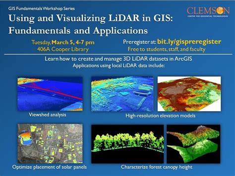 using and visualizing lidar in gis fundamentals and application