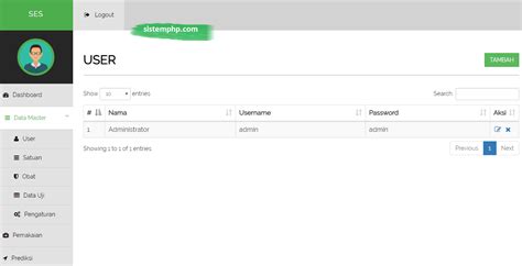 Aplikasi Spk Single Exponential Smooth Sistemphpcom