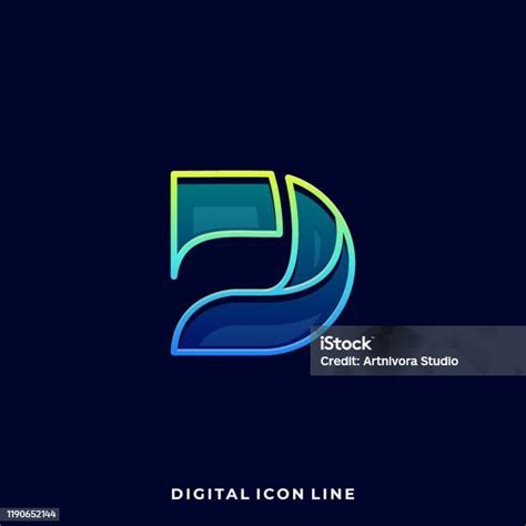 문자 D 그림 벡터 템플릿 개념에 대한 스톡 벡터 아트 및 기타 이미지 개념 개성 개념 광고 Istock