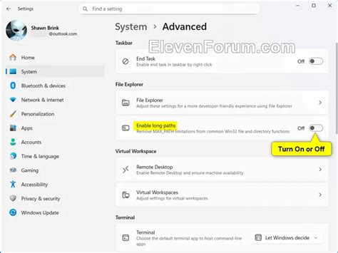 Enable Or Disable Win32 Long Paths In Windows 11 Windows 11 Forum
