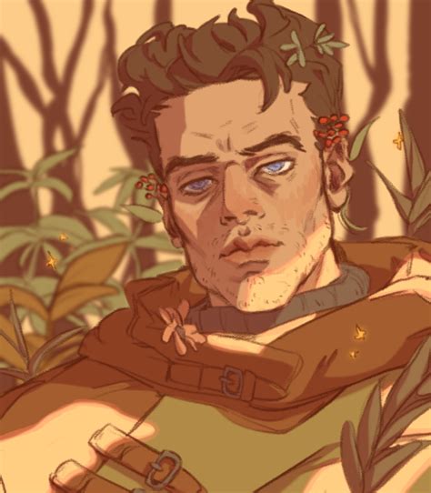 Safebooru 1man Artemy Burakh Blonde Hair Blue Sweater Buckles Flower